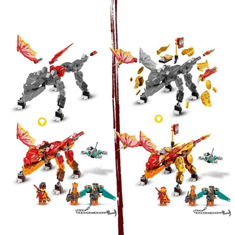 Lego Ninjago Drag N Del Fuego Evo De Kai Pccomponentes Com