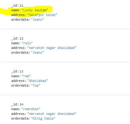 CRUD Operation In MongoDB Using Node Js VS Code MongoDB Compass