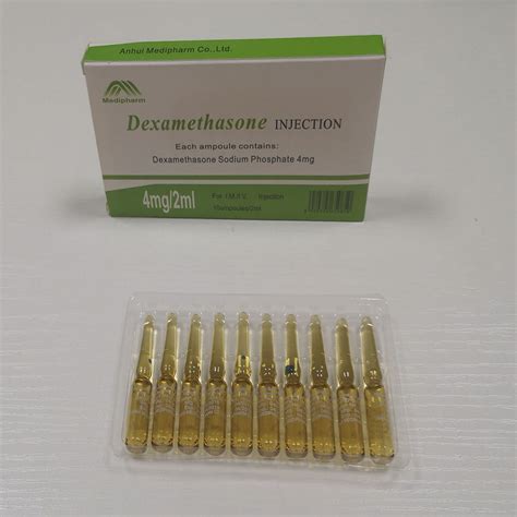 Inyección De Dexametasona 4mg2ml Medicamentos Gmp China Hexadecadrol Dmx