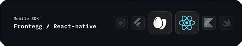 Frontegg React Native Sdk Documentation
