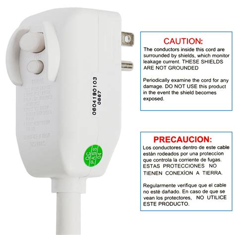 Lcdi Power Cord Plug For A C Air Conditioner 120vac 15amp 1800w 60hz Baomain