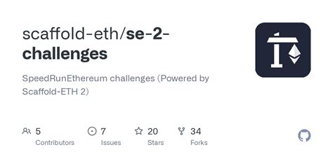 Issues Scaffold Eth Se 2 Challenges GitHub