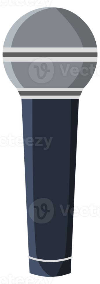 Assortment Of Different Microphone Types In A Flat Design Style Suitable For Audio Equipment