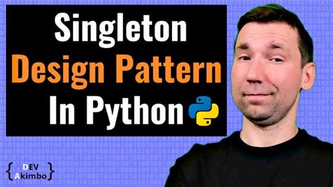 singleton design pattern python for web developers it shark