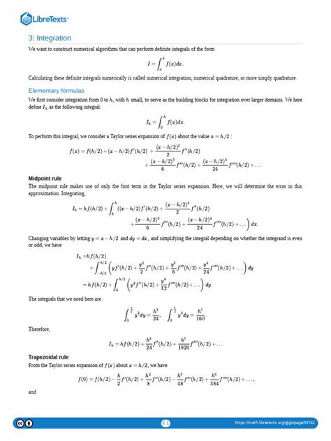 2 Integration Pdf Integral Mathematics Of Computing