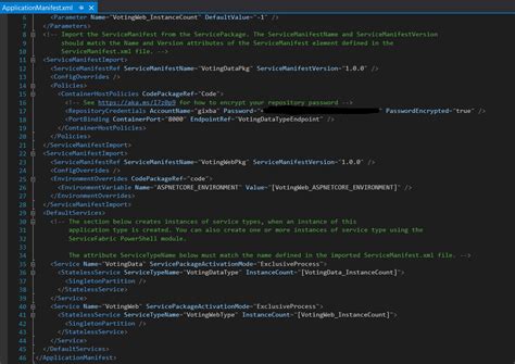 C Failing Container Orchestration On The Microsoft Service Fabric