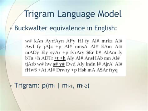 Ppt Language Model Based Arabic Word Segmentation Powerpoint