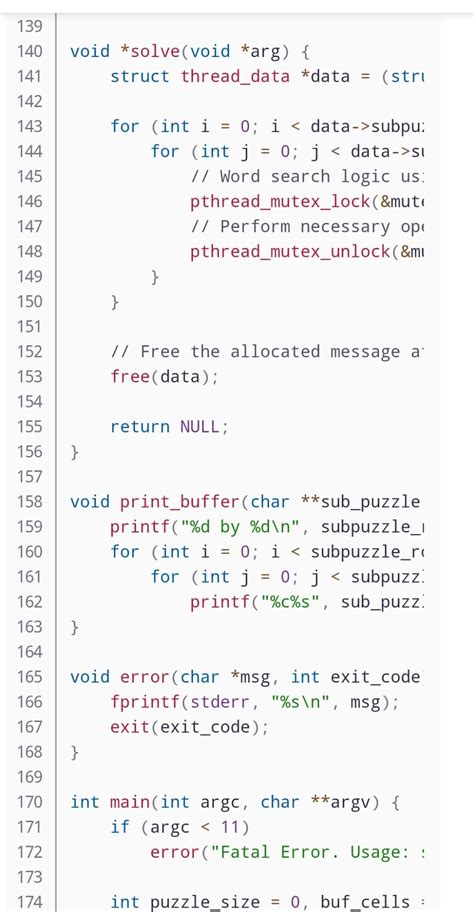 Solved Please Debug And Run In Unix Environment Run It With