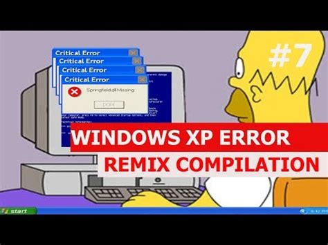 Windows XP Error REMIX COMPILATION 7 Windows Know Your Meme