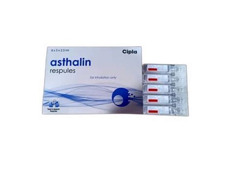 Inhaler Asthalin Respules Inhalation 8 5 2 5ml At ₹ 35 35 Piece In Mumbai