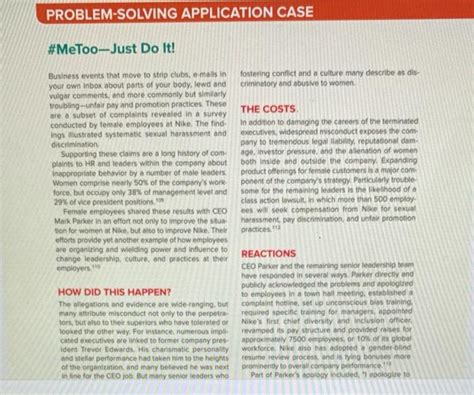 Solved Problem Solving Application Case Metoo Just Do It