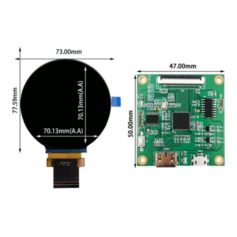 28 Inch 480480 Resolution Ips Round Tft Lcd Display Pcb Optional 28 Inch 480480 Resolution Ips Round Tft Lcd Display Pcb Optional