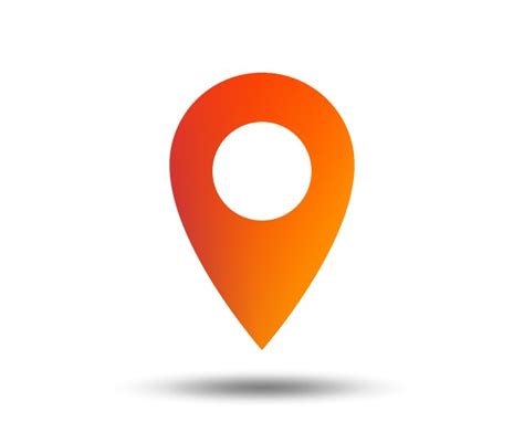 arrow direction gps tracking concept design vector image