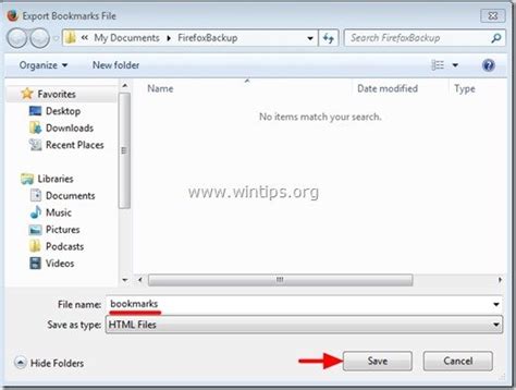 How To Backup And Restore Firefox Bookmarks