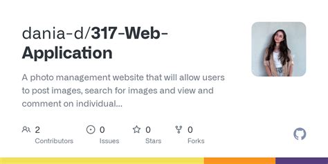 Github Dania D317 Web Application A Photo Management Website That Will Allow Users To Post