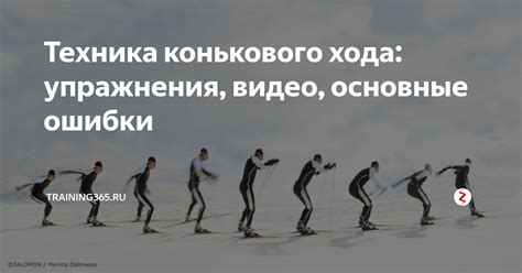 Техника конькового хода: упражнения, видео, основные ошибки ...
