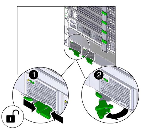 Remove A Power Supply Sparc T5 8 Server Service Manual