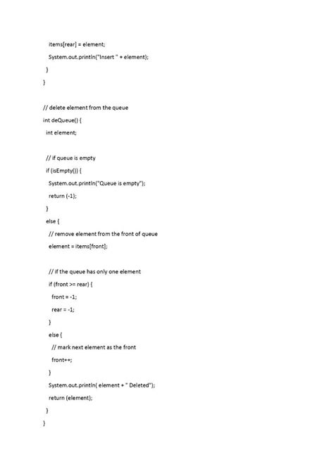 Solved DATA STRUCTURE AND ALGORITHM ANALYSIS JAVA QUEUE Chegg