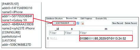BT Paired Device List Bt Conf Ini And Phone Number Acquired From Download Scientific Diagram