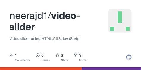 GitHub Neerajd Video Slider Video Slider Using HTML CSS JavaScript