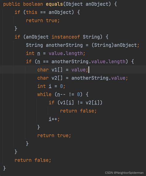 Java equals方法源码阅读 CSDN博客