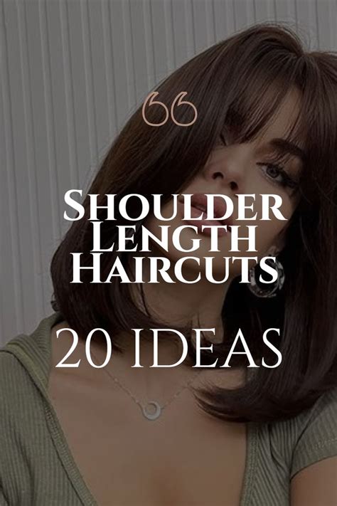 20 Gorgeous Trendy Shoulder Length Haircuts Shoulder Length Hair Cuts