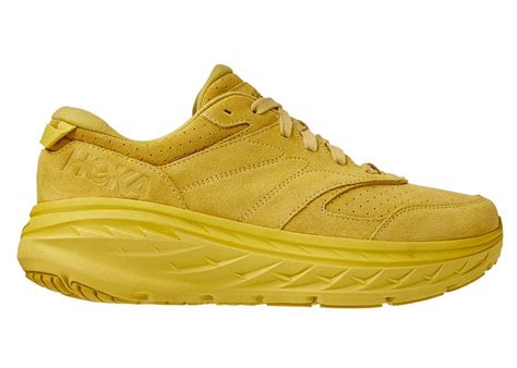 Hoka One One Bondi L Suede Celery Lima Bean Celerylima Bean