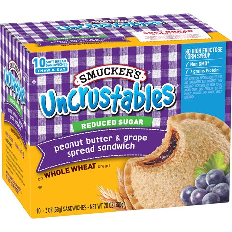 Whole Wheat Uncrustables Calories