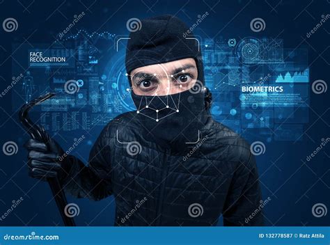 Face Detection And Recognition Stock Image Image Of Facial Cyber 132778587