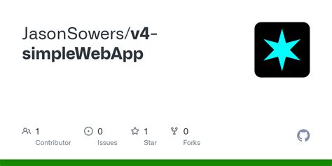 github jasonsowers v4 simplewebapp