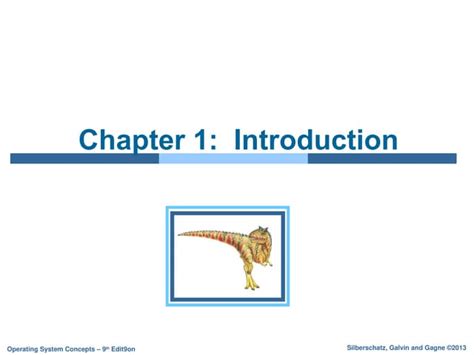 Operating System Galvin Chapter 1 Slides Ppt Operating Systems