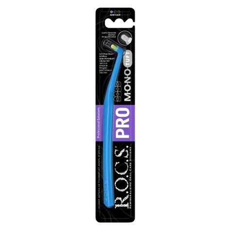 Rocs зубная щетка pro mono монопучковая - цена 289 руб., купить в ...