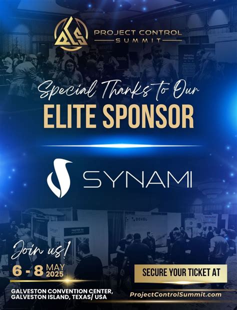 Synami Projectcontrolstools Projectcontrols Projectcontrolssoftware… Project Control Summit
