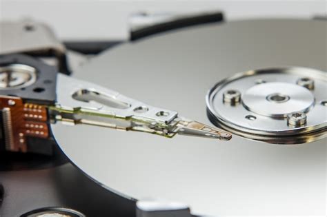 Premium Photo Hard Drive Disassembled Close Up