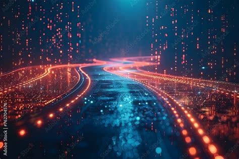 Visual Representation Of Accelerated Digital Transformation Through