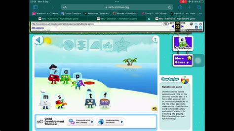 Alphablocks Game Version Map Unusual Words Youtube