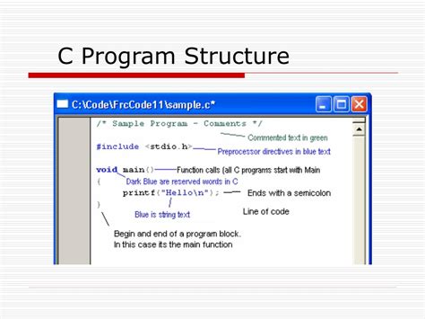 Ppt Programming And Controls Workshop The Basics Powerpoint Presentation Id21901