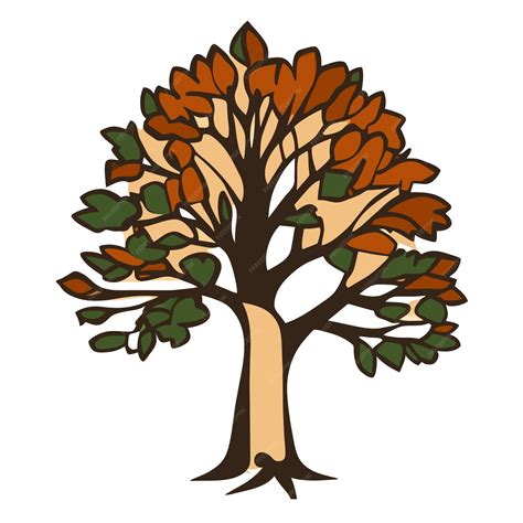 Premium Vector Isolated Maple Tree Vector Graphic Detailed Digital Art Premium Vector Isolated Maple Tree Vector Graphic Detailed Digital Art