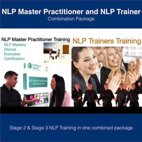NLP Master Practitioner And Trainers Course Combination Excellence Assured
