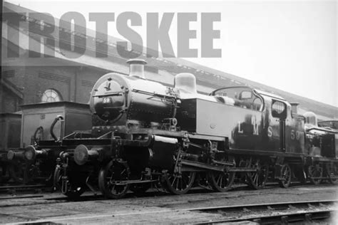 glass negative lms london midland scottish railway steam 59 c1930s £6