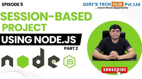 Session Based Project Using Nodejs User Login And Session Management Tutorial Giris Tech Hub