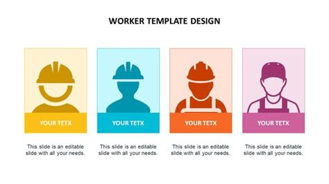 Worker Template Design Ppt Powerpoint Presentation Slides Template Design Presentation Slides