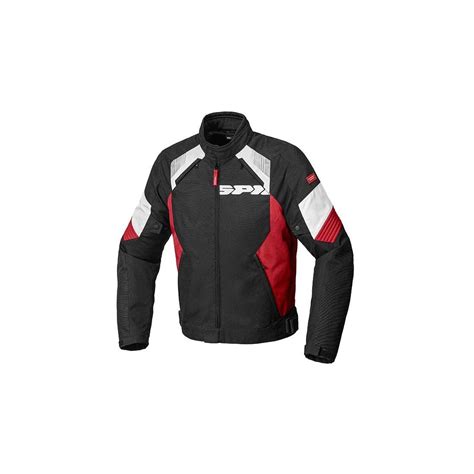 Spidi Flash Evo Black Red Jacket
