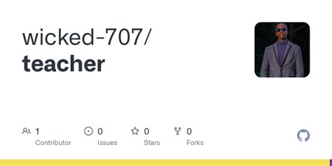 GitHub Wicked 707 Teacher