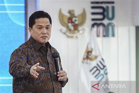 Erick Thohir Jadi Menteri Terbaik Versi Netizen Di Penghujung 2022
