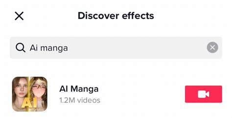 AI Manga Filter On TikTok How To Get It Mashable