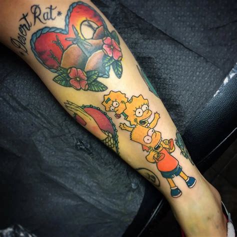 30 Best Simpsons Tattoo Ideas You Should Check