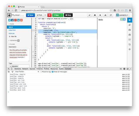 The Nitty Gritty Of Compile And Link Functions Inside Angularjs