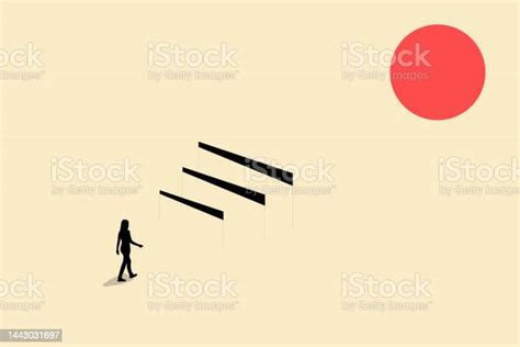 앞으로 나아가는 비즈니스 여성은 규칙을 어기고 있습니다 창의적인 솔루션 목표 성공 고정 관념 벡터 개념 도전의 상징 개념에 대한 스톡 벡터 아트 및 기타 이미지 Istock