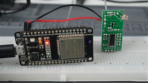 Esp32 With Rcwl 0516 Microwave Radar Proximity Sensor Arduino Ide